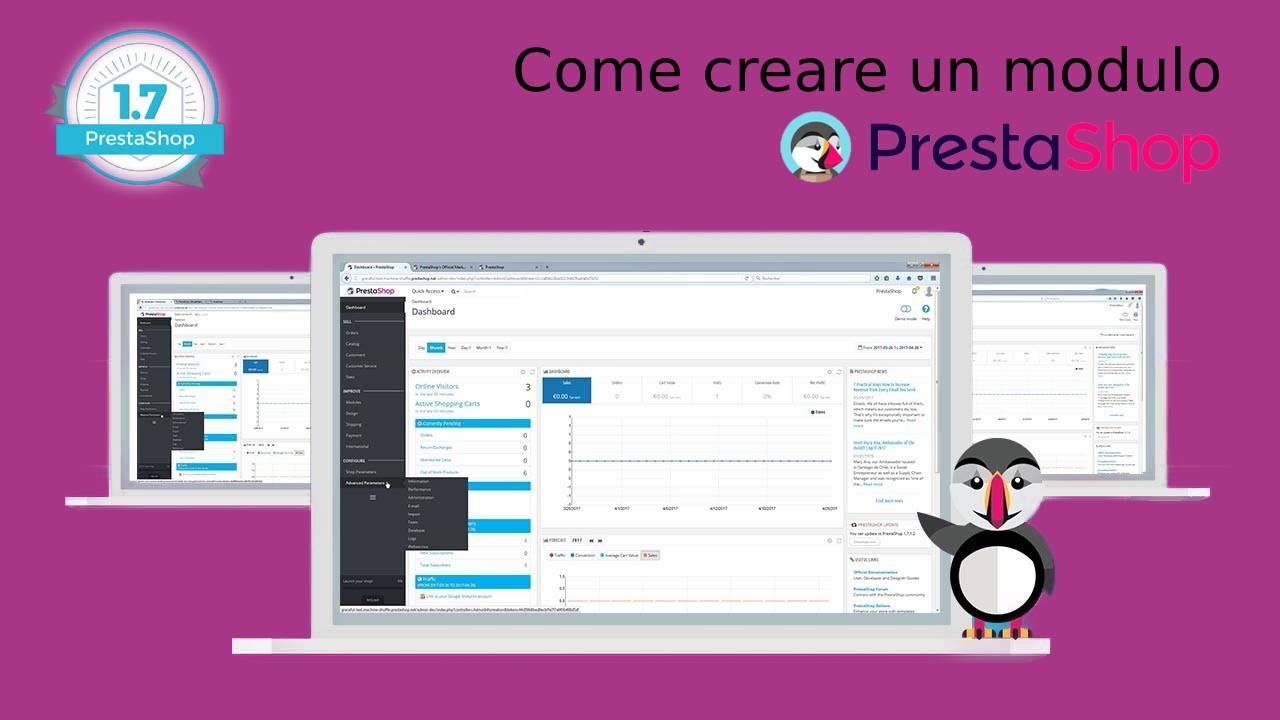 Tutorial: come creare un modulo con Prestashop - Notework Web